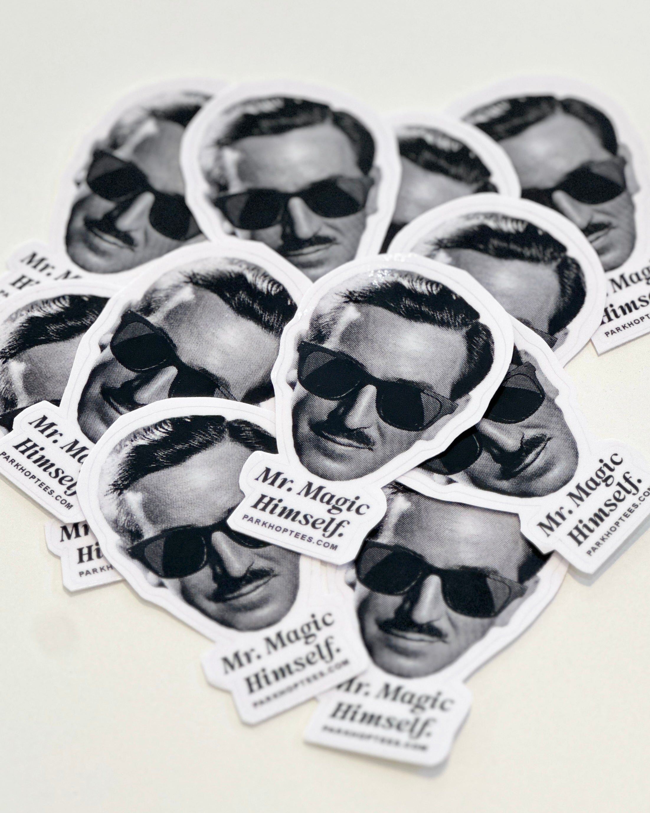 Mr. Magic Himself - Premium Waterproof Sticker – Park Hop Tees